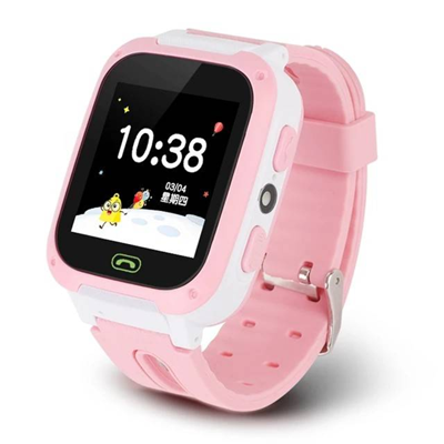 ساعت هوشمند کودک سیم کارت خور صورتی Smartwatch Baby Clock_اسباب بازی